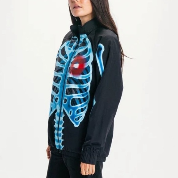 Market | Jackets & Coats | Nwt Market Injuries Track Jacket In Black ...